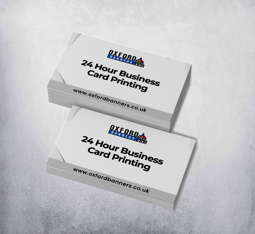 24 Hour Business Card Printing Same Day & Next Day Printing Oxford