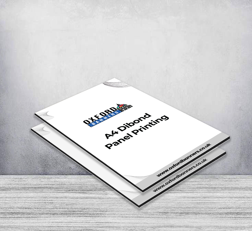 A4 Dibond Panel Printing Same Day & Next Day Printing Oxford