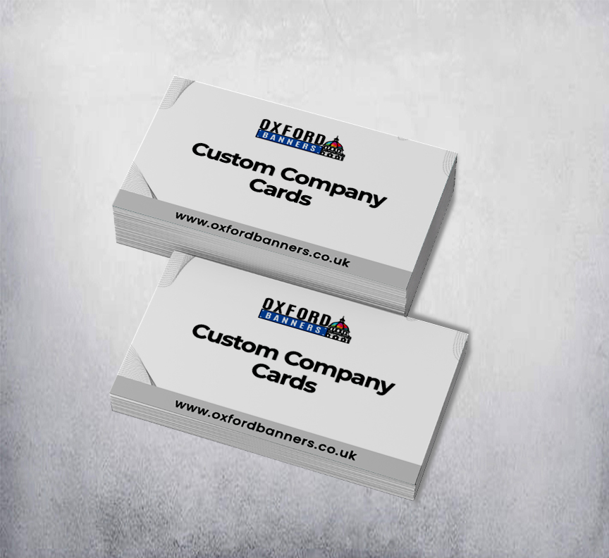 Custom Company Cards Same Day & Next Day Printing Oxford