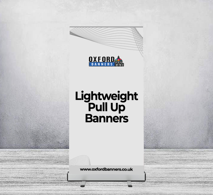 Lightweight Pull Up Banners Same Day & Next Day Printing Oxford