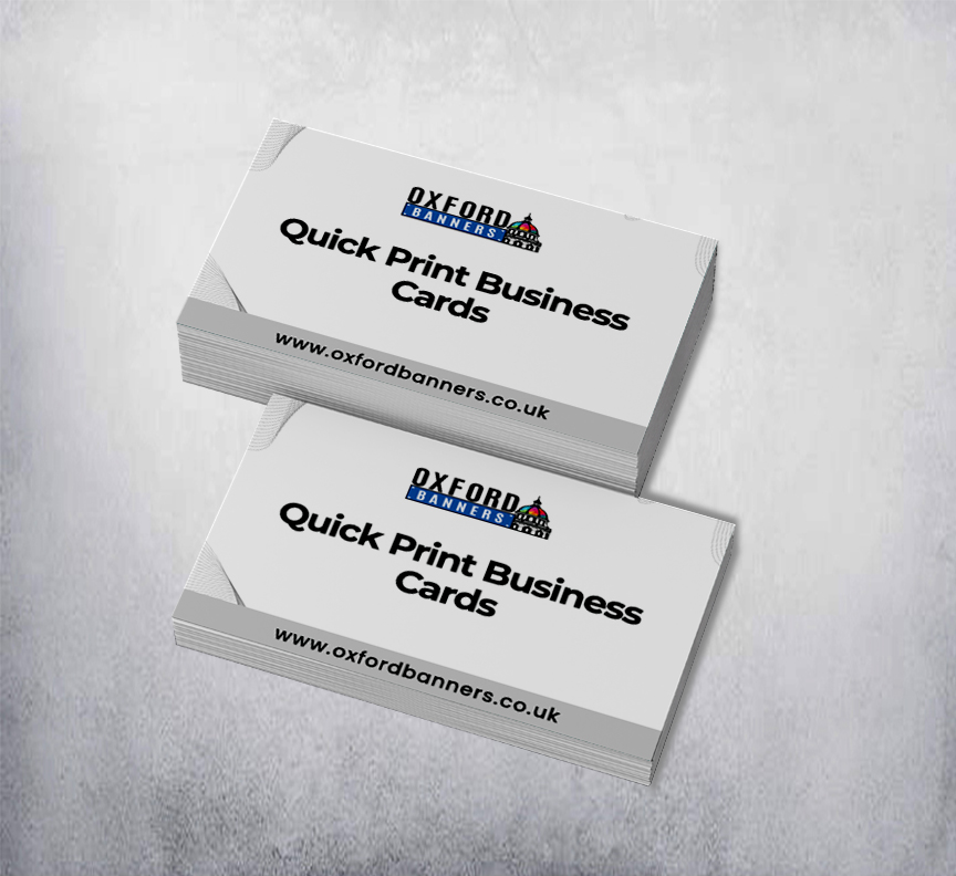 Quick Print Business Cards Same Day & Next Day Printing Oxford
