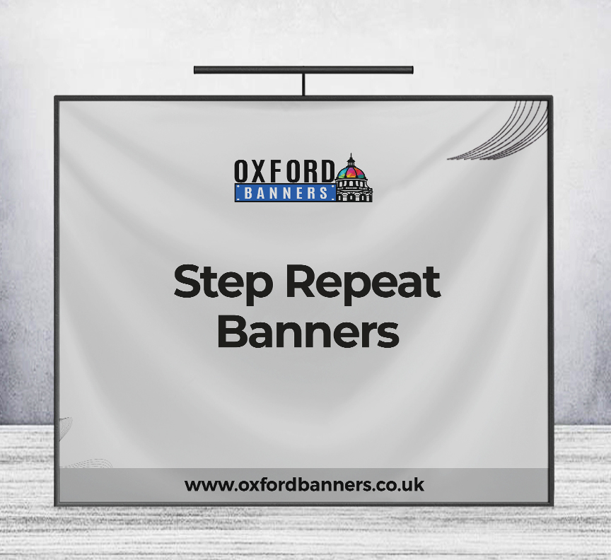 Step Repeat Banners Same Day & Next Day Printing Oxford